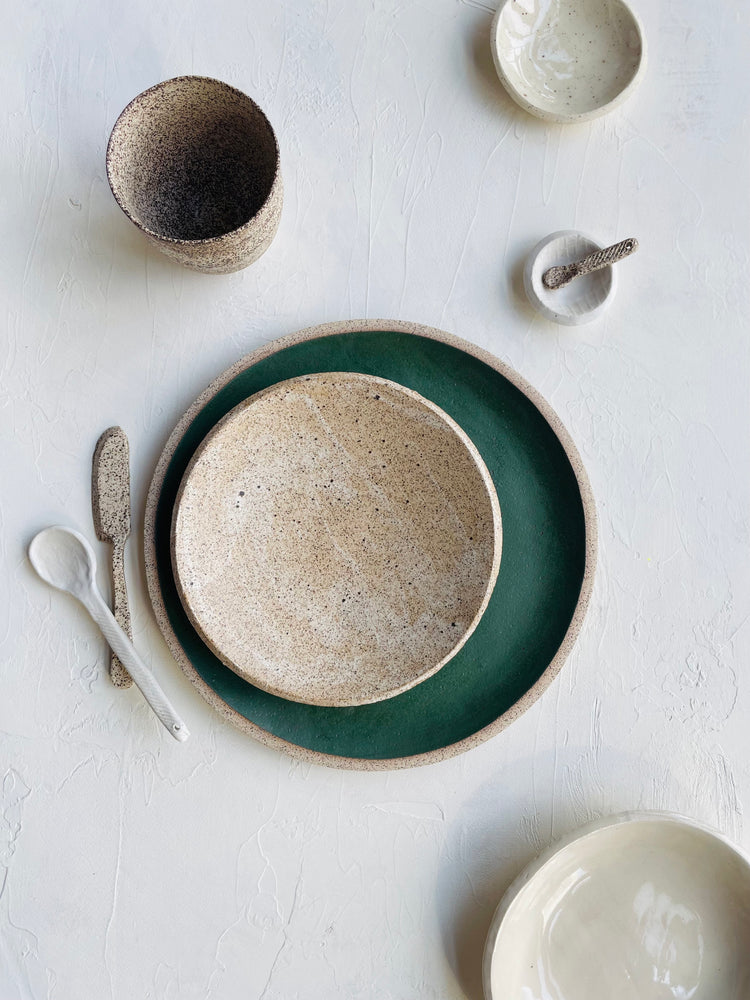 10.5 inch Orb Plate – CIVIL STONEWARE