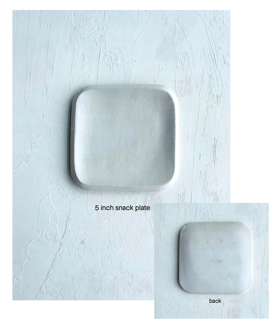 Custom 5 inch Snack Plate – Civil Stoneware
